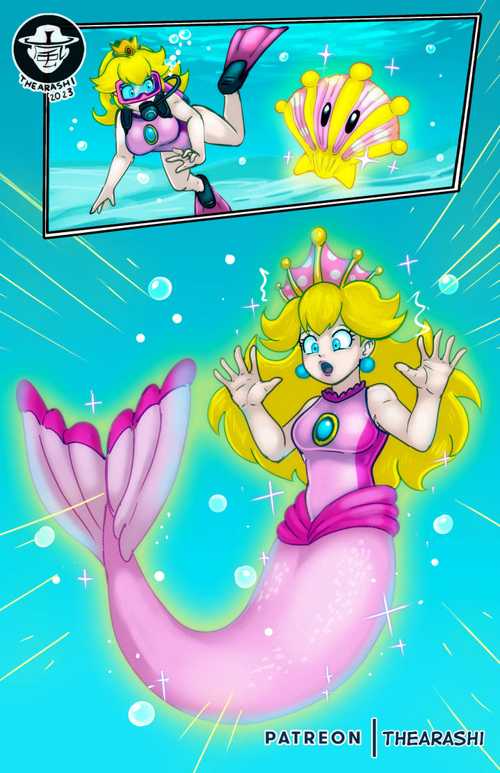 Patreon Poll Winner May 2023 Mermay Peach By Thearashi On Deviantart