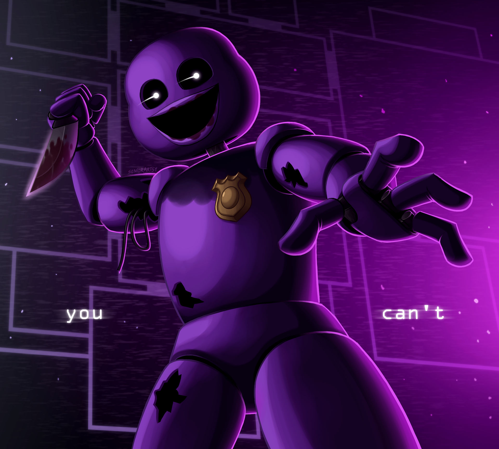 I Am The Purple Guy By Seniorartsy On Deviantart