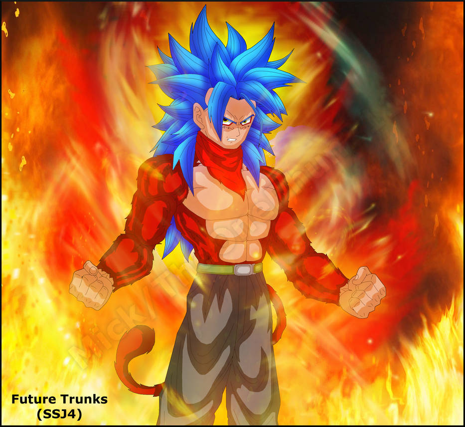 Future Trunks Ssj4 By Theonephun211 On Deviantart