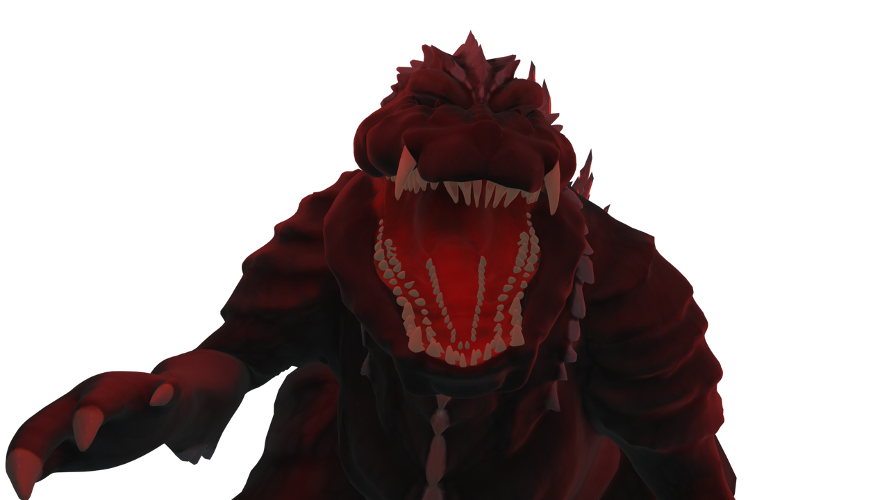 Godzilla Ultima 3d Model Render By Uhjububu On Deviantart