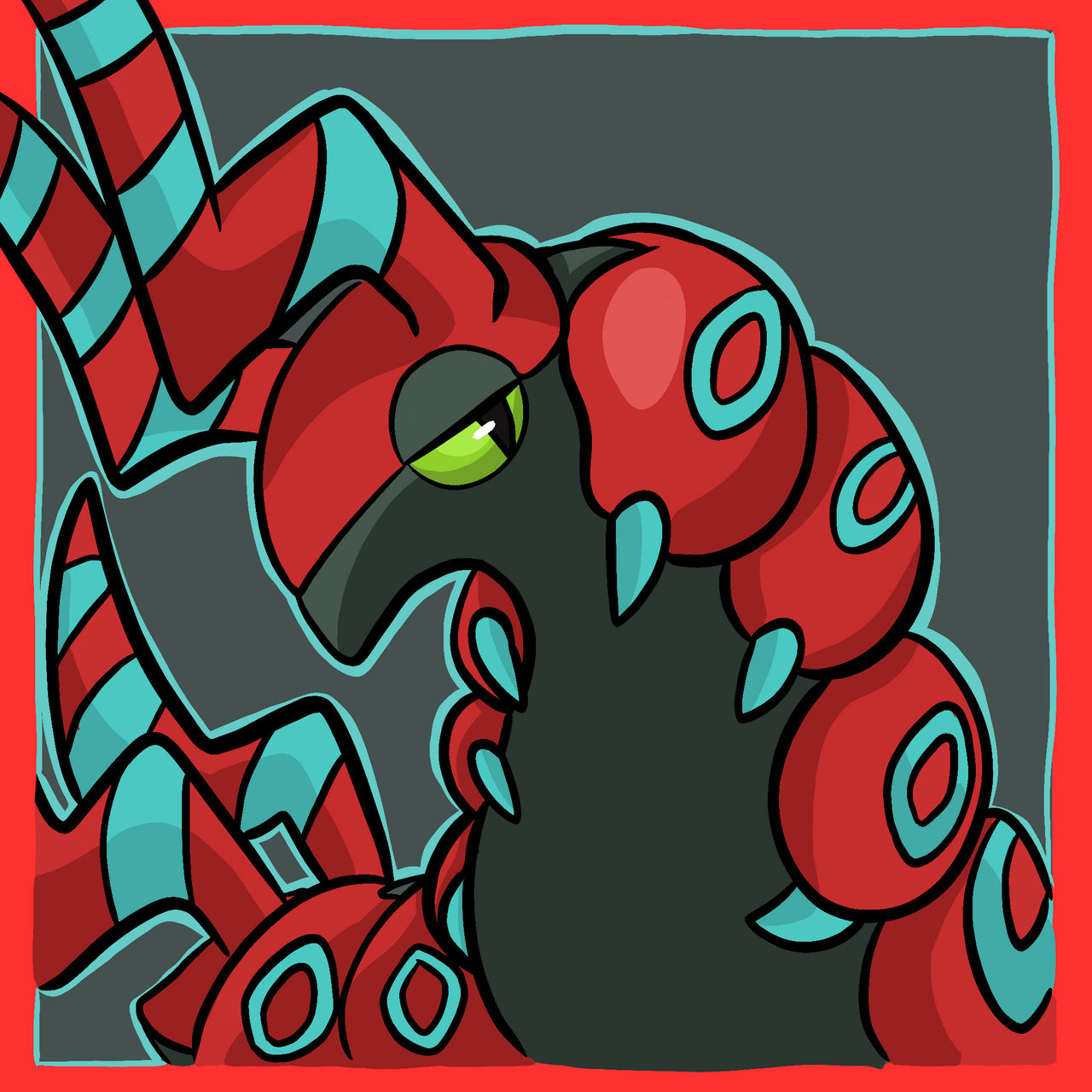 Shiny Scolipede Icon By Karaikoro On Deviantart