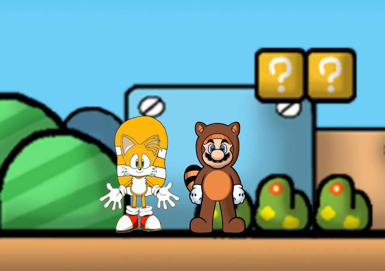 Tanooki Tails And Tanooki Mario By Nhwood On Deviantart