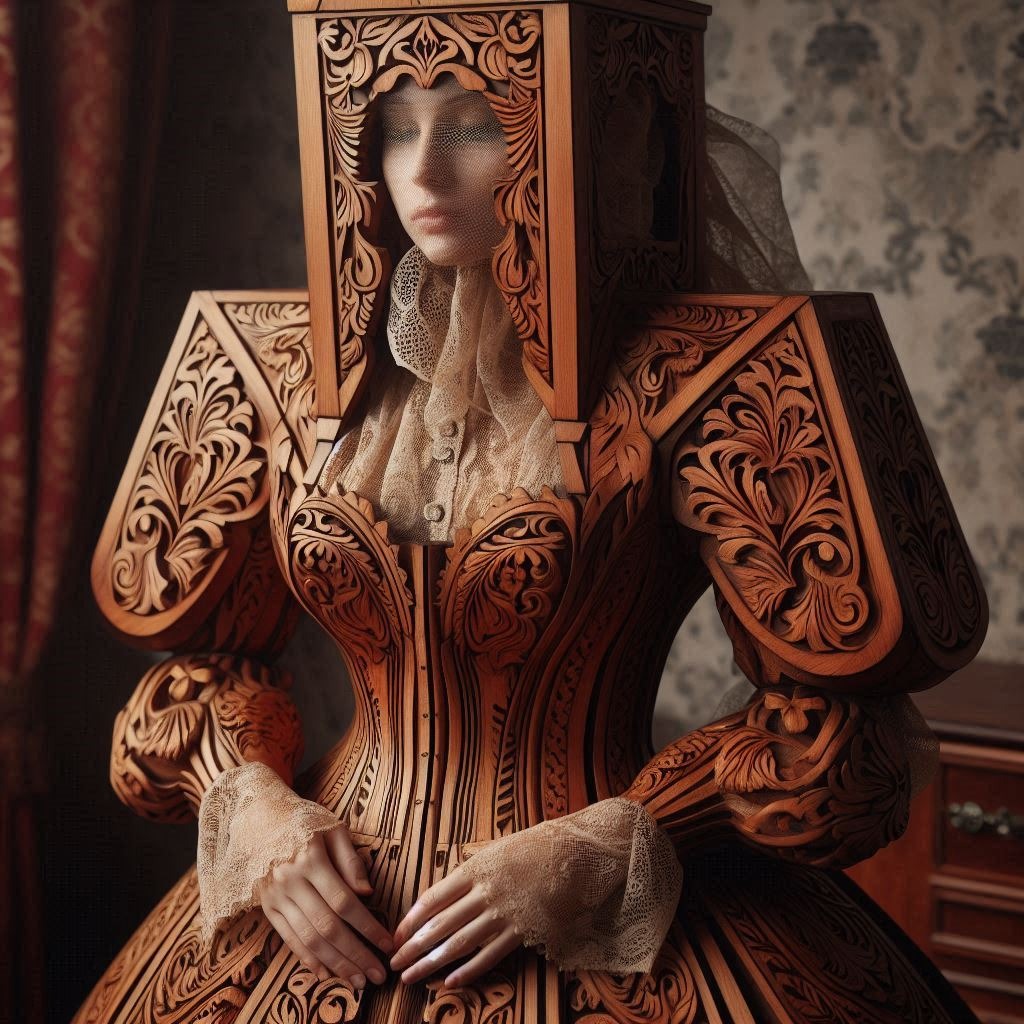 New Queen Wooden Dress By AmyBlank On DeviantArt new-queen-wooden-dress-by-amyblank-on-deviantart