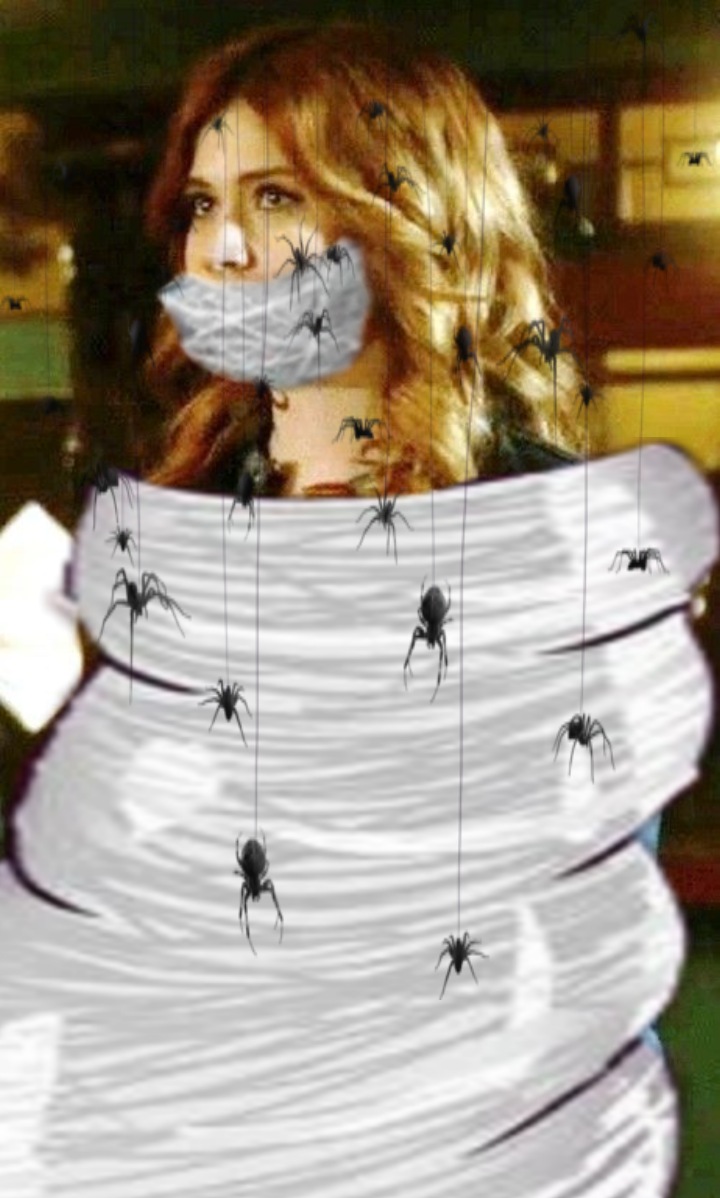 Clary Captured In The Lair Of The Spiders By Goblinking85 On Deviantart