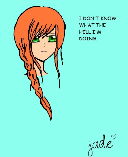Ginger Anime Girl By Adventuretimejade On Deviantart