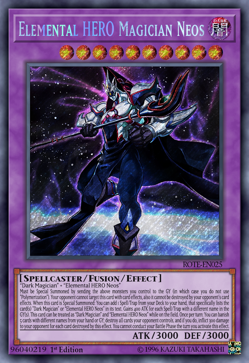 Elemental Hero Magician Neos By Chaostrevor On Deviantart