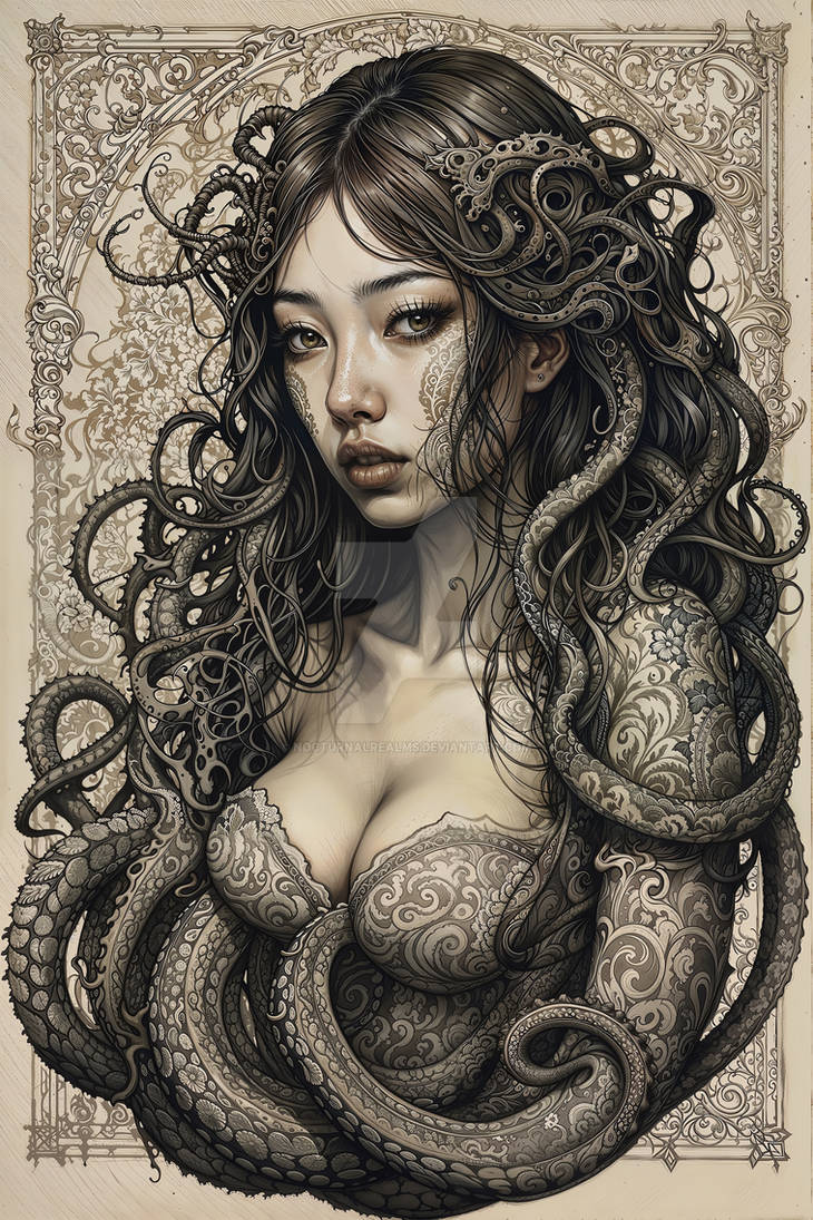 Serpentine Elegance by NocturnalRealms on DeviantArt Serpentine Elegance by NocturnalRealms on DeviantArt