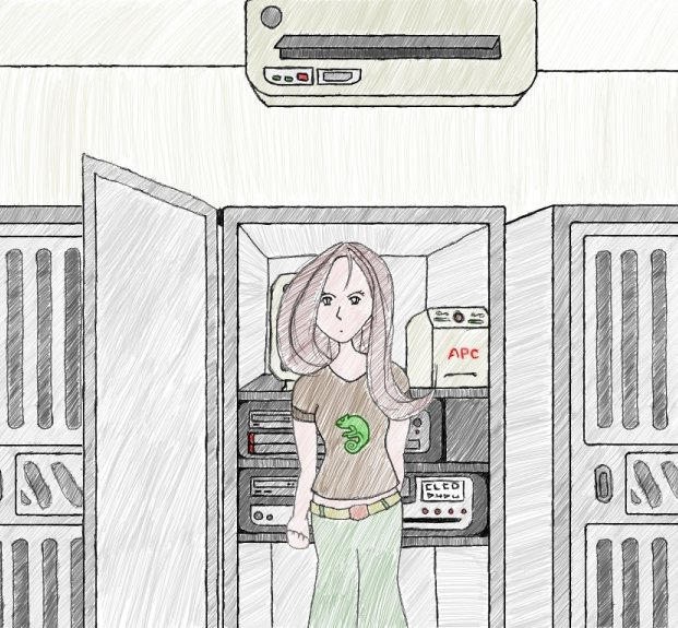 Server room by watashi-metan on DeviantArt