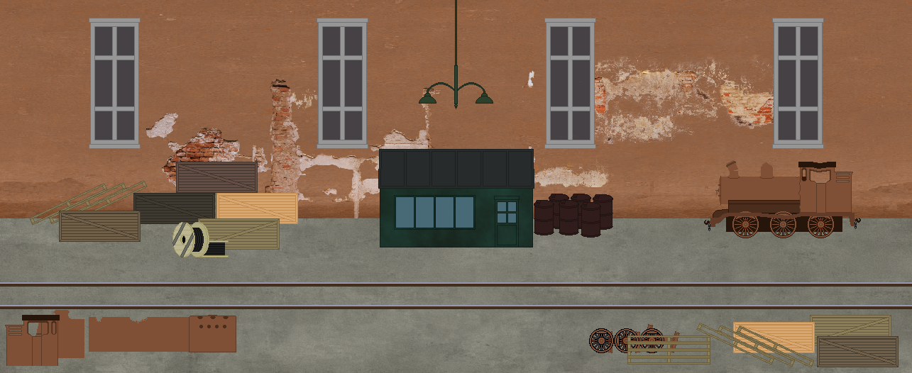 Silverdustrailroad Scrap Yard Remake By Amelheronemus On Deviantart