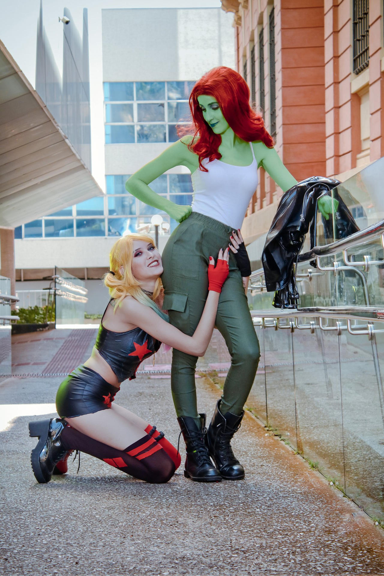 Poison Ivy X Harley Quinn Iv Harlivy By Rachasakawa On Deviantart