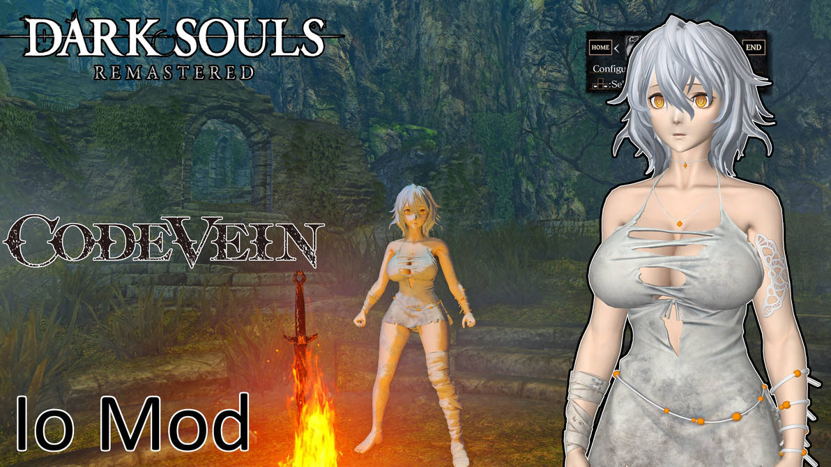 Dark Souls Remastered Code Vein Io Mod By User619 On Deviantart