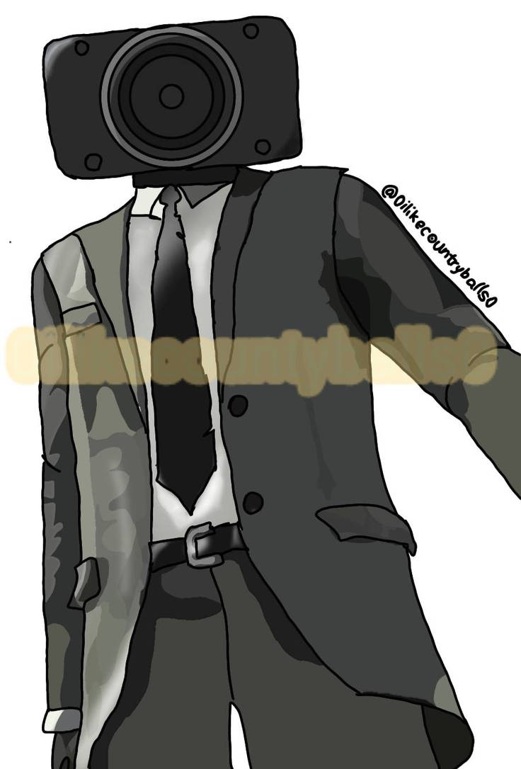 Speakerman By 0ilikecountryballs0 On Deviantart