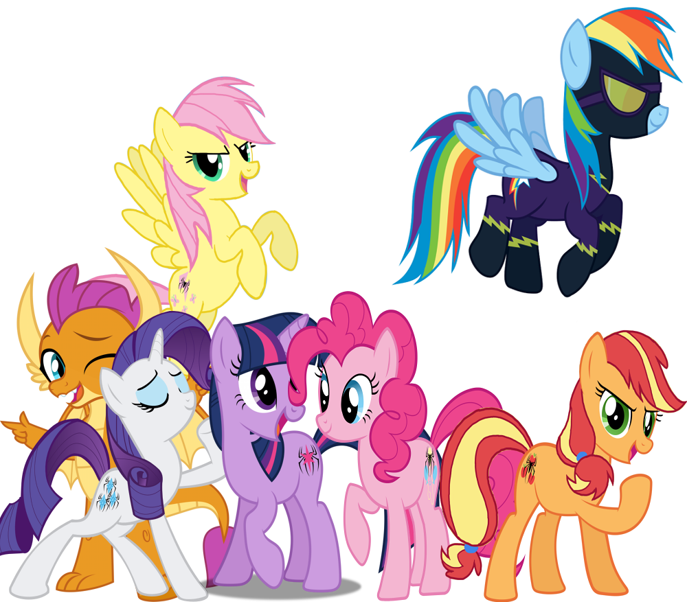 MLP Spiderverse Mane 6 by GorochuVA on DeviantArt MLP Spiderverse Mane 6 by GorochuVA on DeviantArt