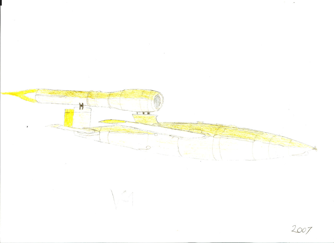 V-1 rocket by M2TW on DeviantArt