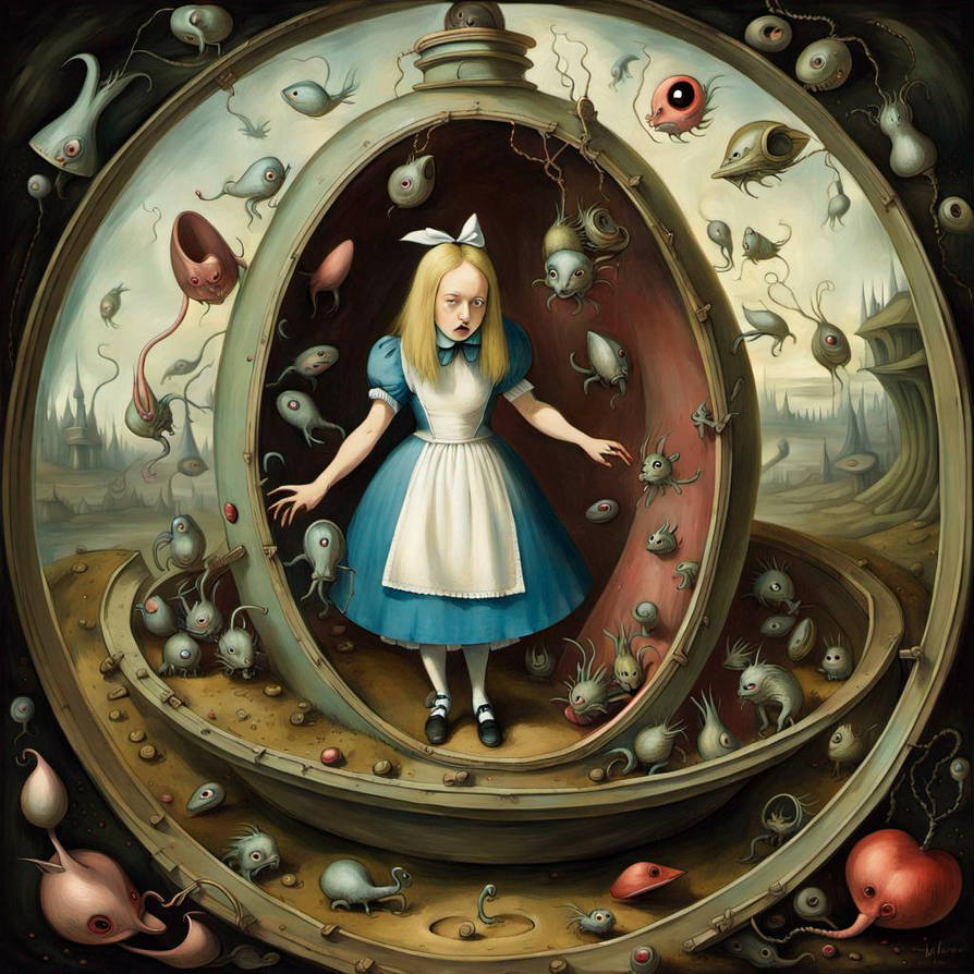Alice's Unraveling Layers by ZaylorNoon on DeviantArt Alice's Unraveling Layers by ZaylorNoon on DeviantArt