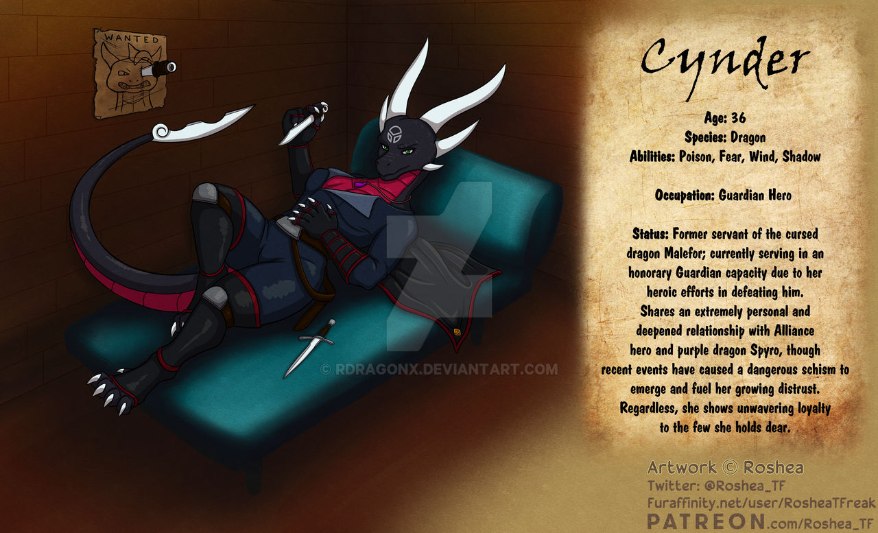 Cynder The Dragon Bio By Rdragonx On Deviantart