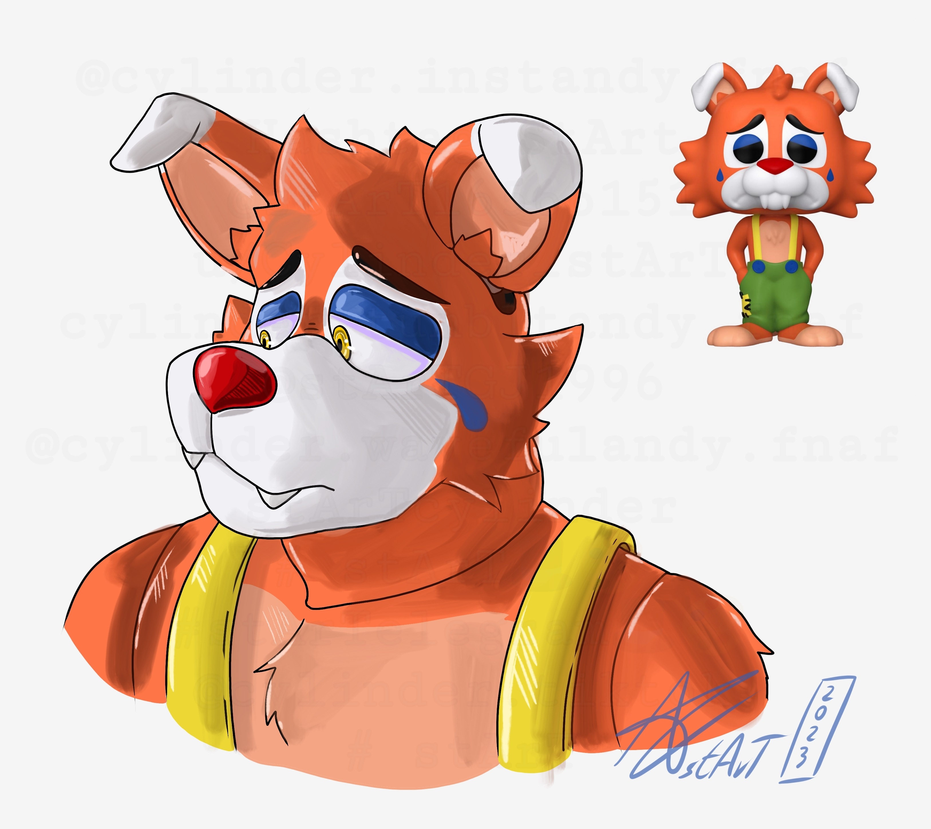 Circus Foxy Fanart By Startcylinder On Deviantart