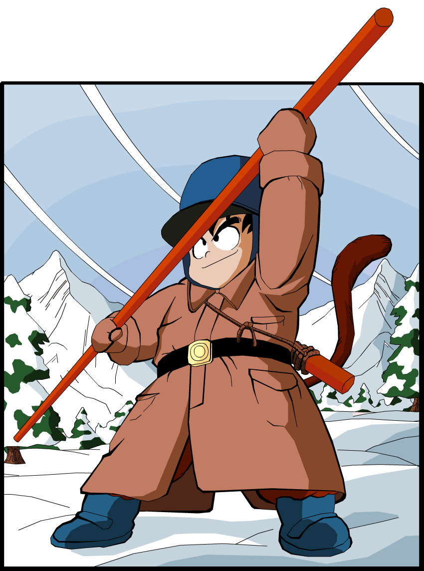 Kid Goku - Red Ribbon Saga by eggmanrules on DeviantArt
