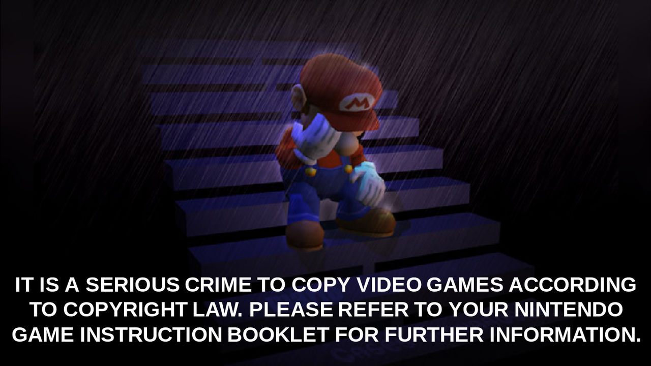 Mario Anti Piracy Screen By Marybethemberjoy49 On Deviantart