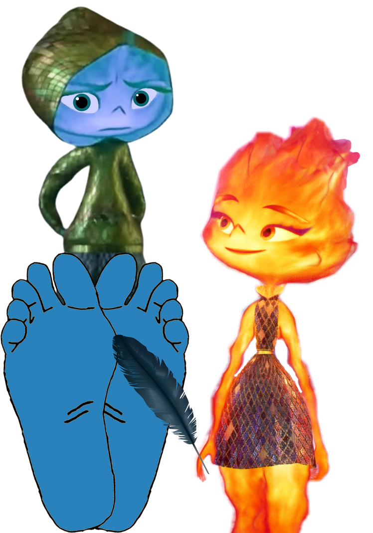 Ember Lumen Tickling Blaze Flares Feet By Marybethemberjoy49 On Deviantart