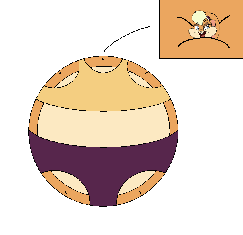 Lola Bunny Overinflated By Marybethemberjoy49 On Deviantart