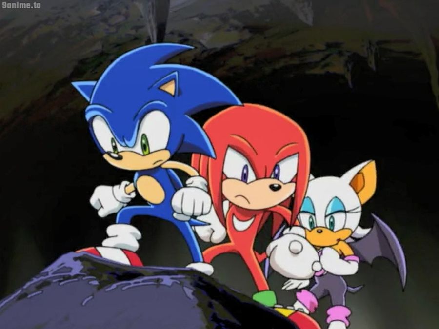 Sonic X E48 Knuckles Rouge Sonic By Giudirosso On Deviantart