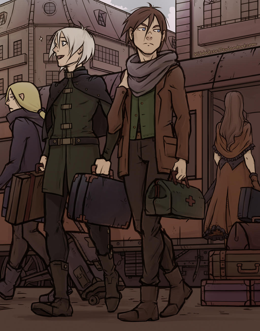 Traveling Together By Kibbitzer On Deviantart