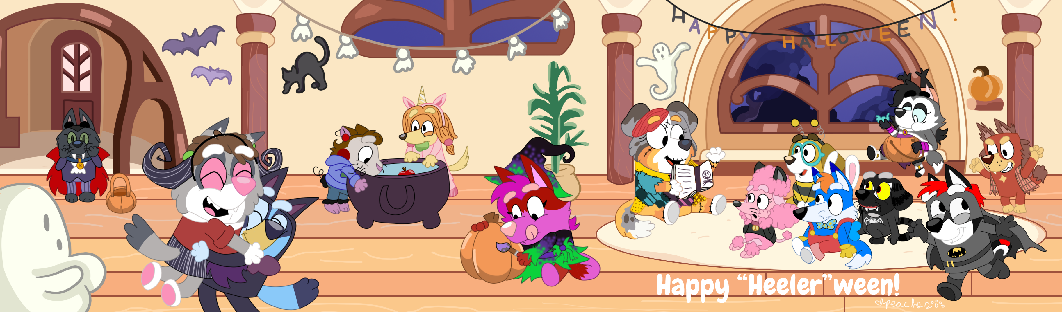 Heelerween At Glass House Primary Halloween 2023 By Localpeaches On Deviantart