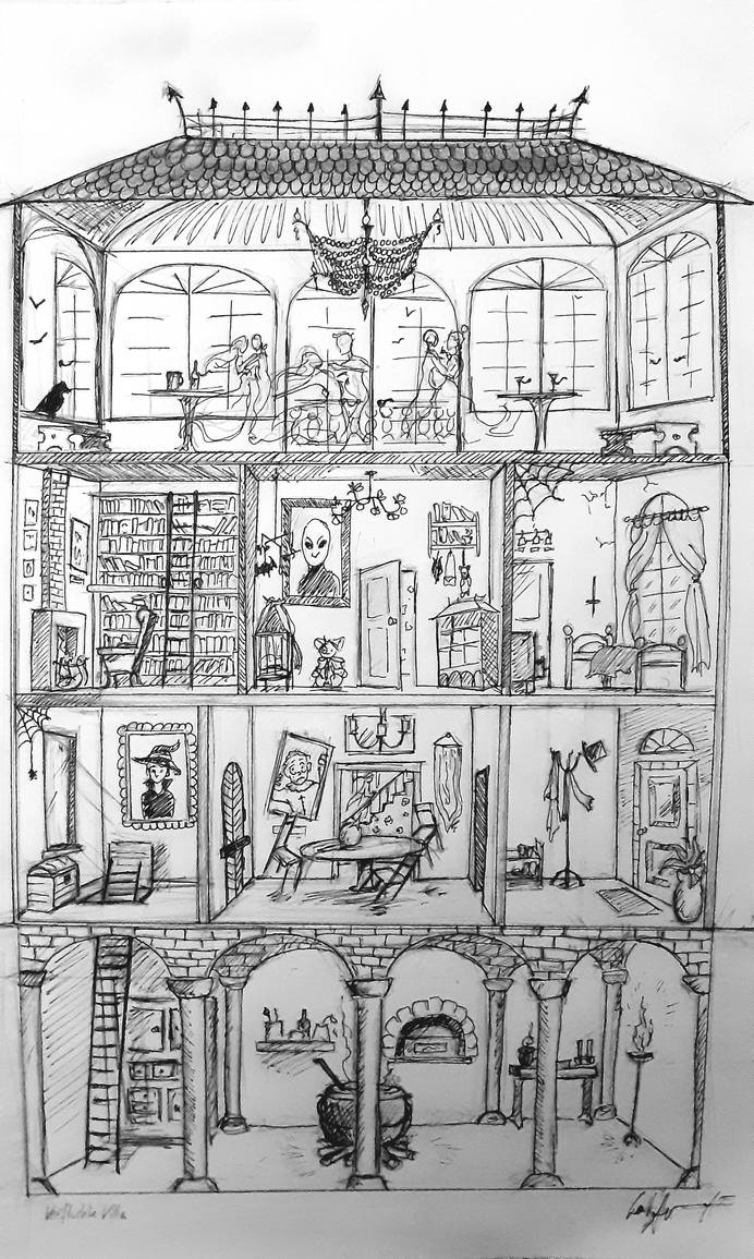 Haunted Dollhouse By Lin Fay On Deviantart