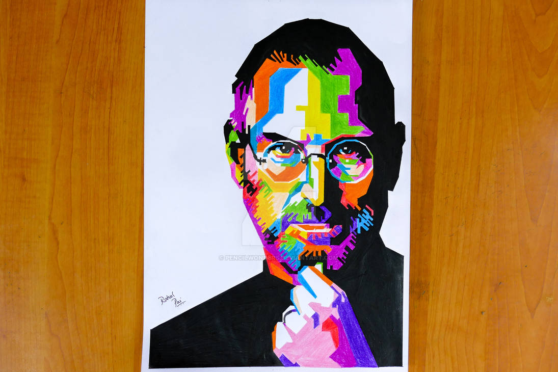 Steve Jobs WPAP by PencilWonders on DeviantArt Steve Jobs WPAP by PencilWonders on DeviantArt