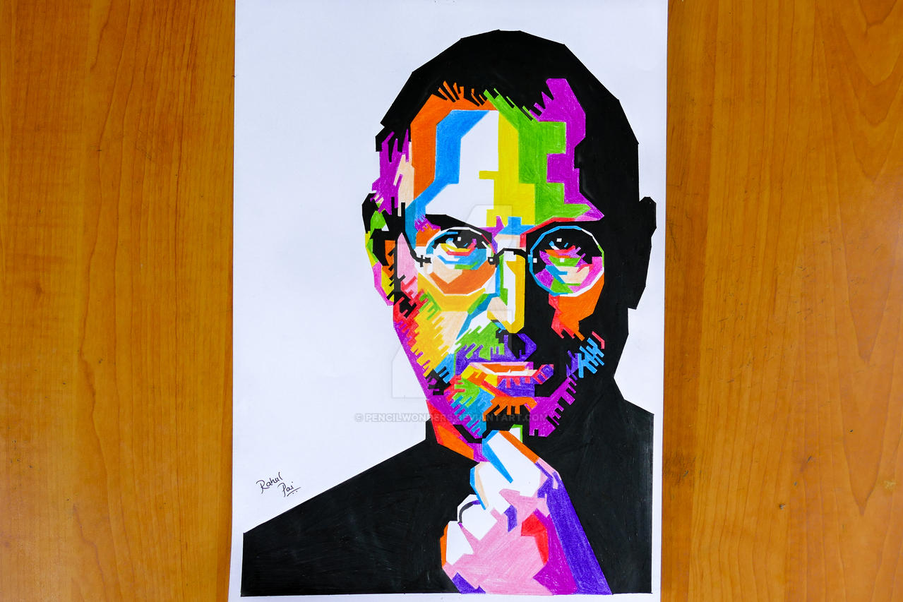 Steve Jobs WPAP by PencilWonders on DeviantArt Steve Jobs WPAP by PencilWonders on DeviantArt