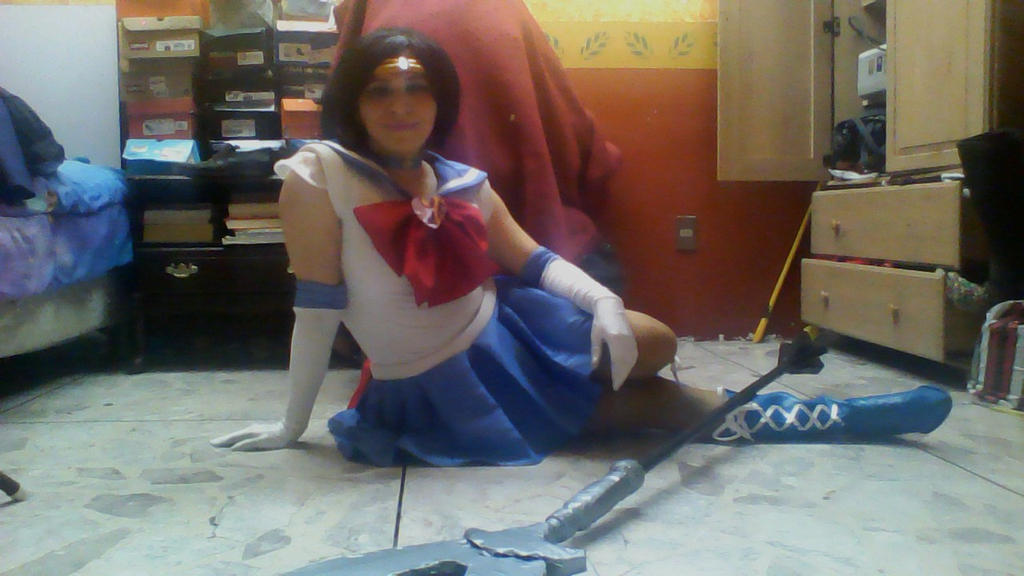 Crossplay Sailor Saturn 61 By Crossdressbat On Deviantart