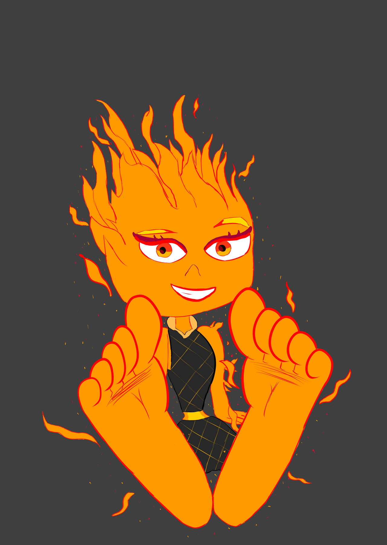 Ember Feet Tease Request By Weirdo6264 On Deviantart