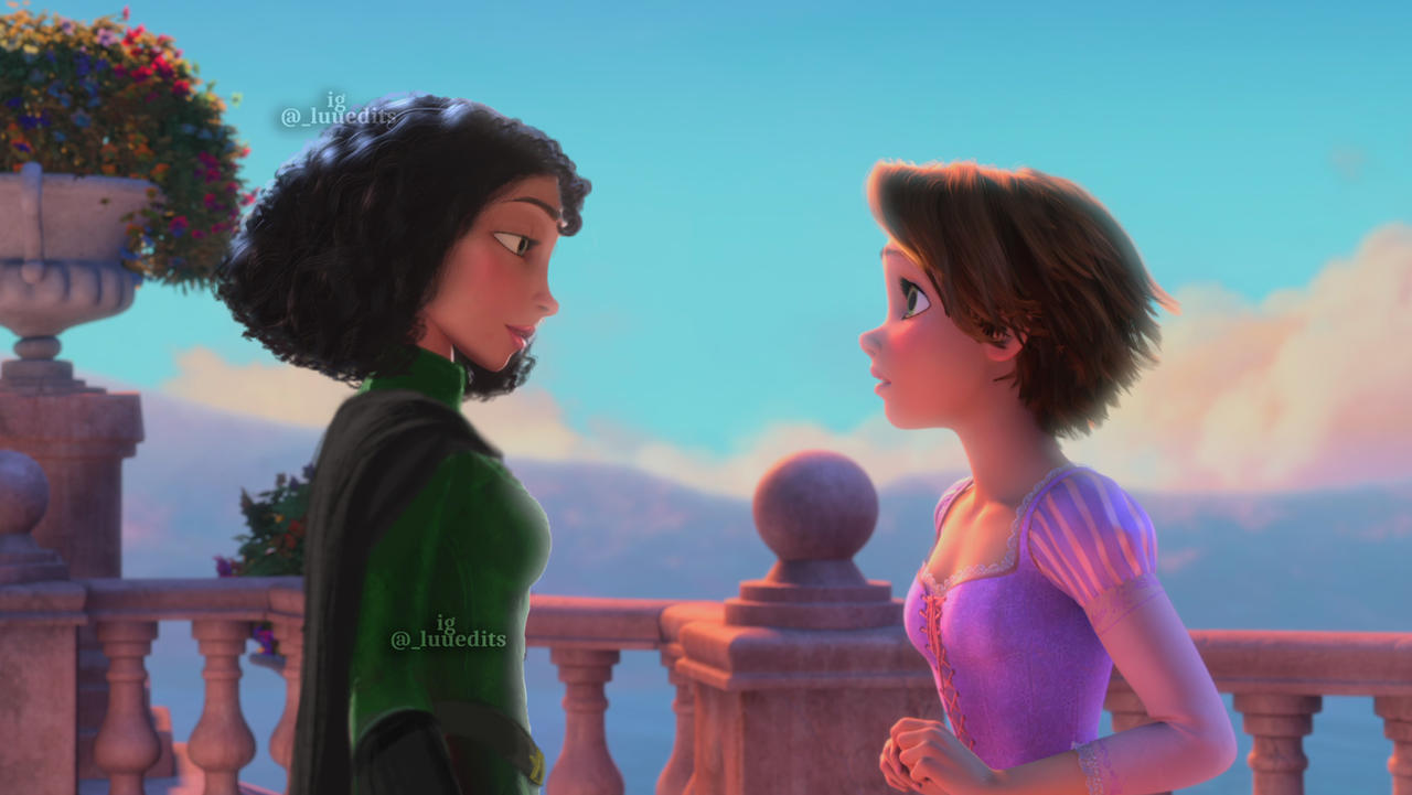 Cassandra And Rapunzel By Luuedrawings On Deviantart