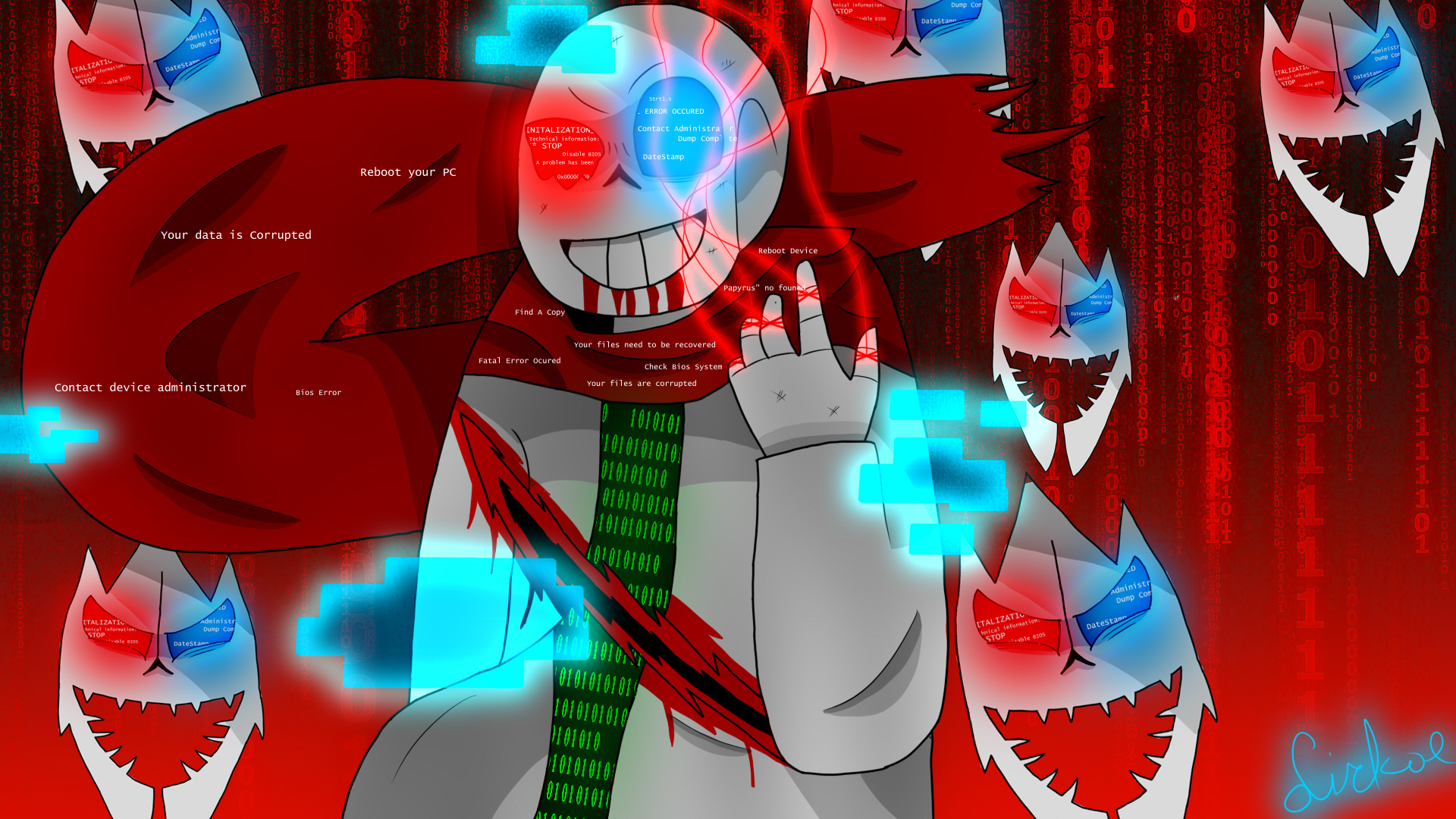 A Fatal Error Has Occured by Lizkoe on DeviantArt A Fatal Error Has Occured by Lizkoe on DeviantArt