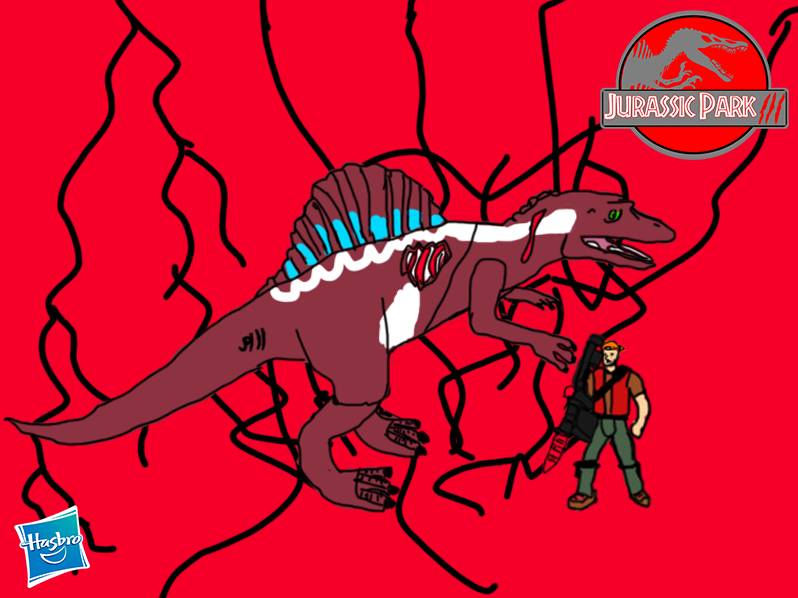 Jurassic Park Iii Extreme Spinosaurus Set By Hyrvinson On Deviantart