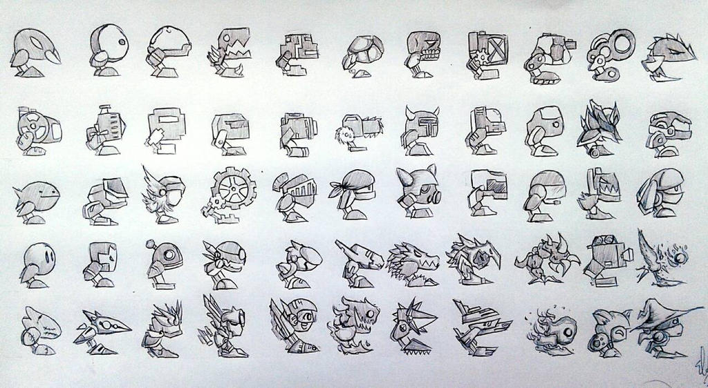 Fanmade GD icons - robots by ekolitex99 on DeviantArt Fanmade GD icons - robots by ekolitex99 on DeviantArt