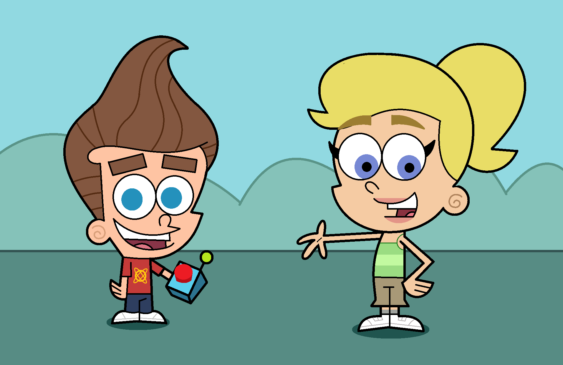 Jimmy Neutron and Cindy Vortex (FOP Style) by Xavier0817 on DeviantArt Jimmy Neutron and Cindy Vortex (FOP Style) by Xavier0817 on DeviantArt