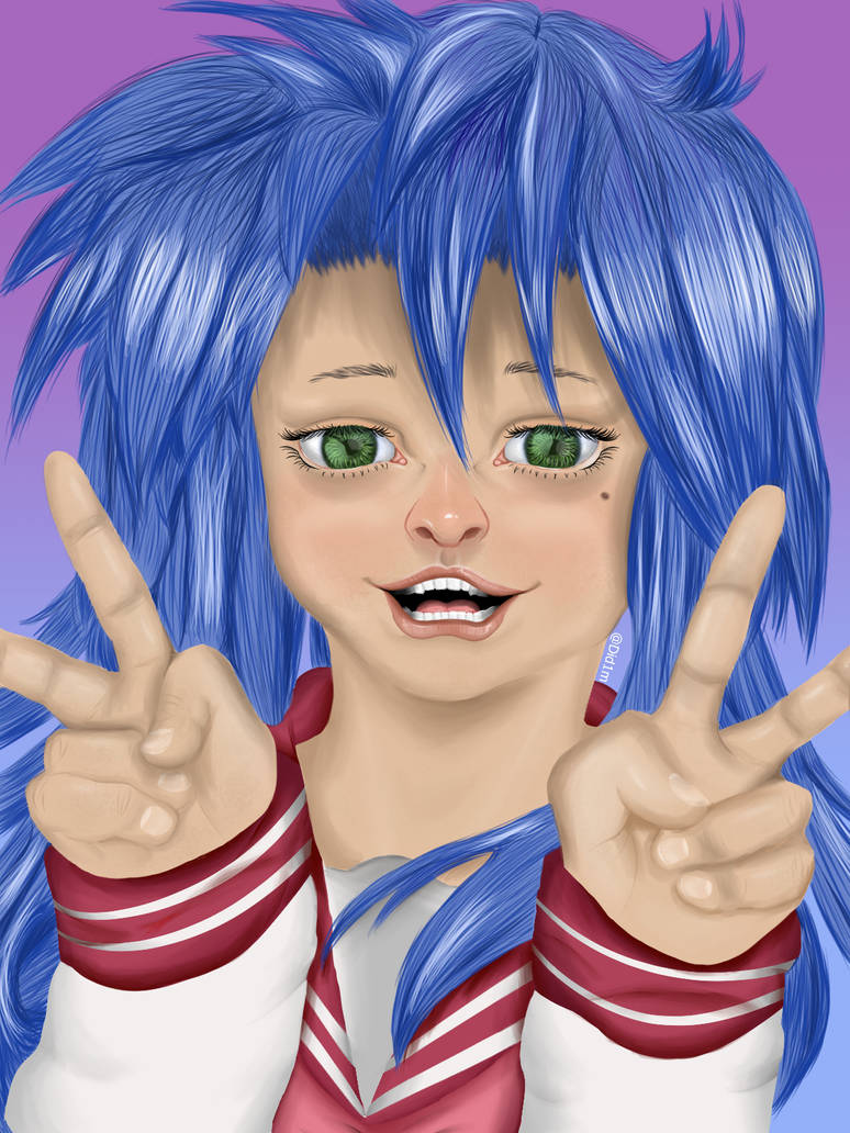 Konata By Okutoburu On Deviantart