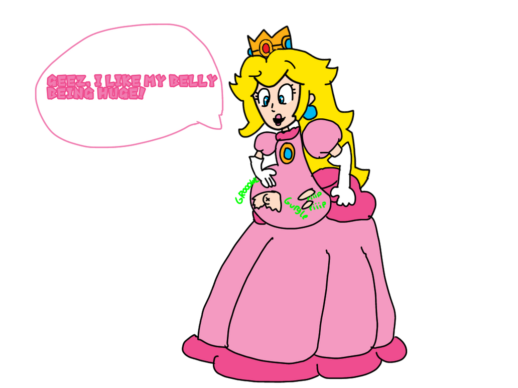 Peaches Belly By Jamesisfreshyartz On Deviantart