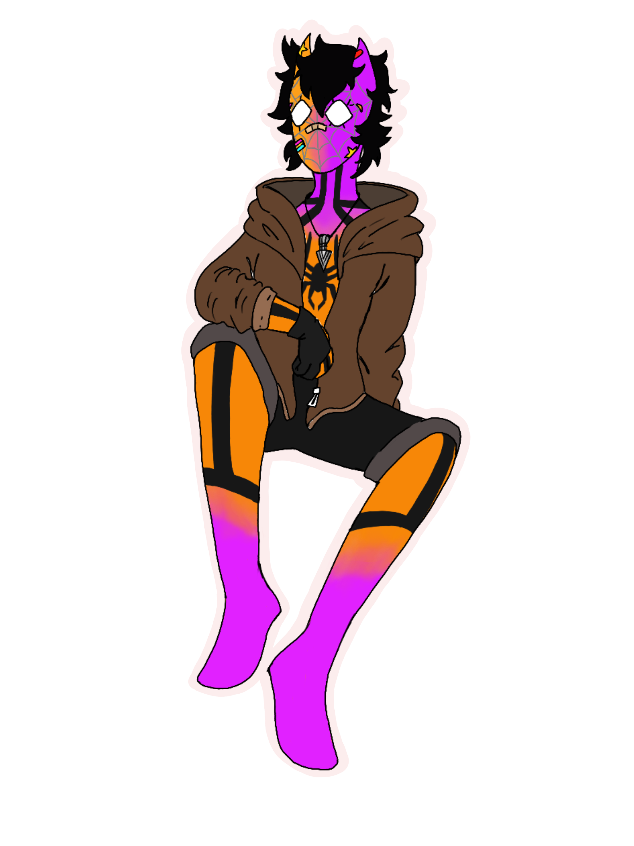 Spidersona Drawing 1 By Notatvhead On Deviantart