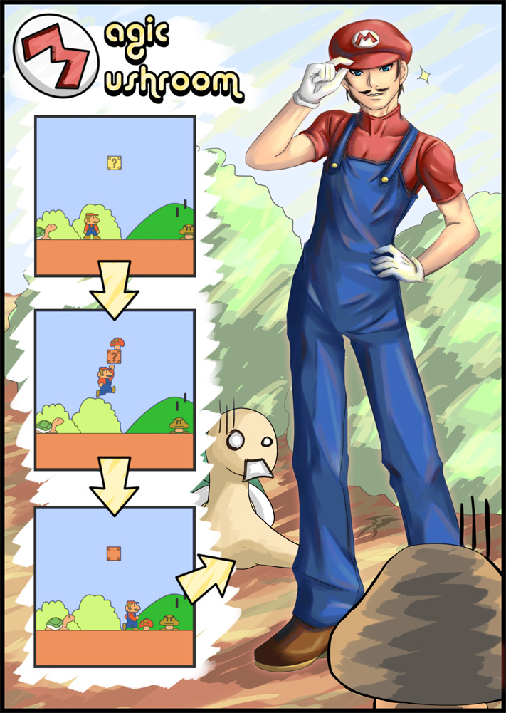 .: Mario - Magic Mushrooms :. by Kaizeru on DeviantArt