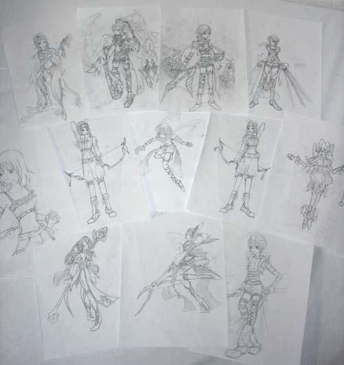 Ori : All Chara Design by Reficel on DeviantArt