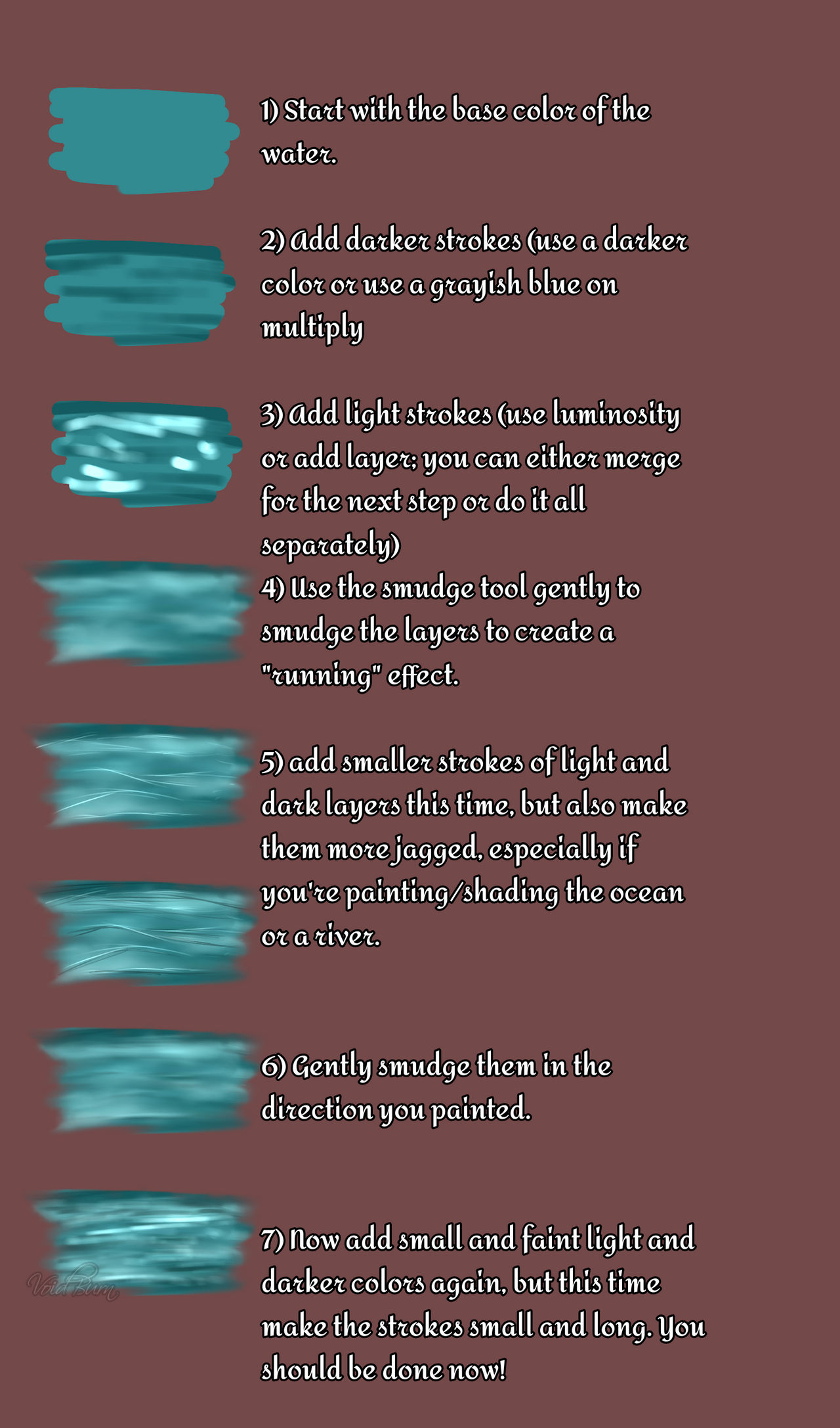 How To Paint Water Step By Step Tutorial By VoidBurn On DeviantArt how-to-paint-water-step-by-step-tutorial-by-voidburn-on-deviantart