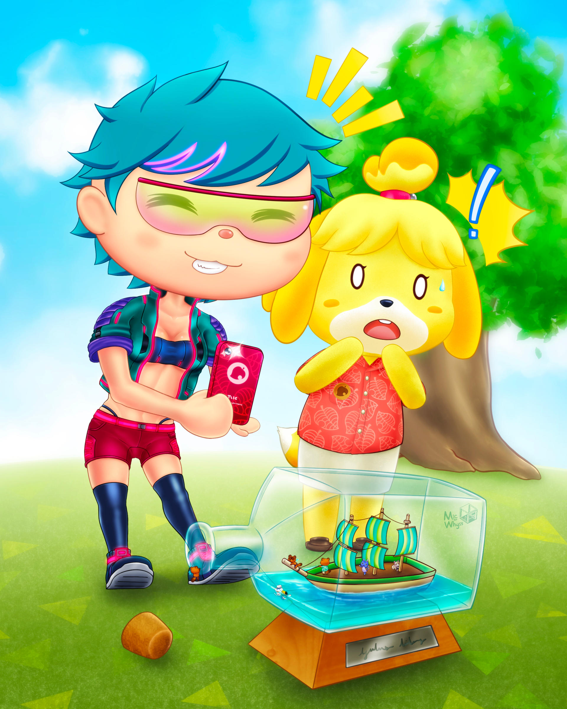 Hey Isabelle Look What I Found By Micwhyss On Deviantart