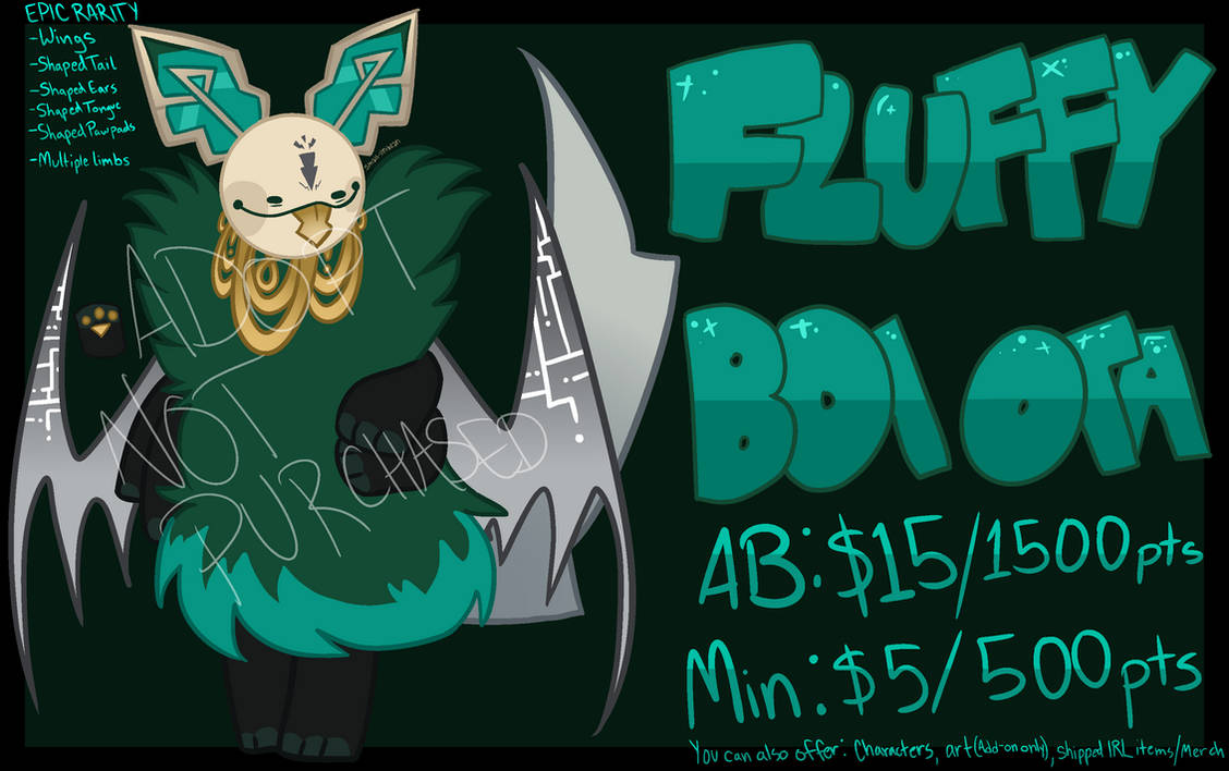 Decopunk Inspired Fluffy Boi Open By Sniper Catte On Deviantart