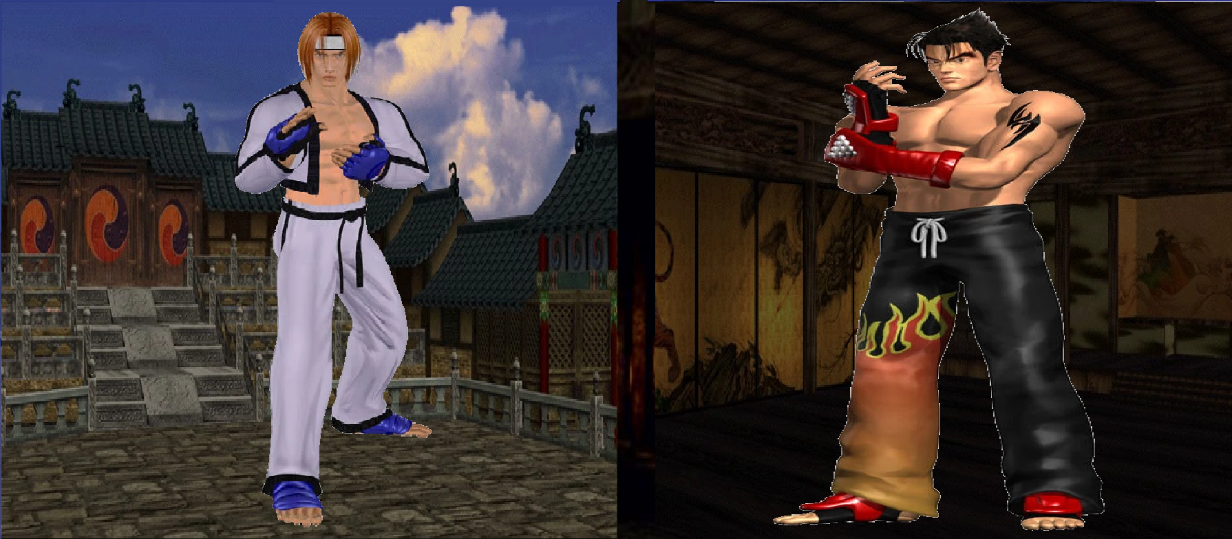 Tekken 3 Hwoarang Jin Kazama By Lonerpx On Deviantart
