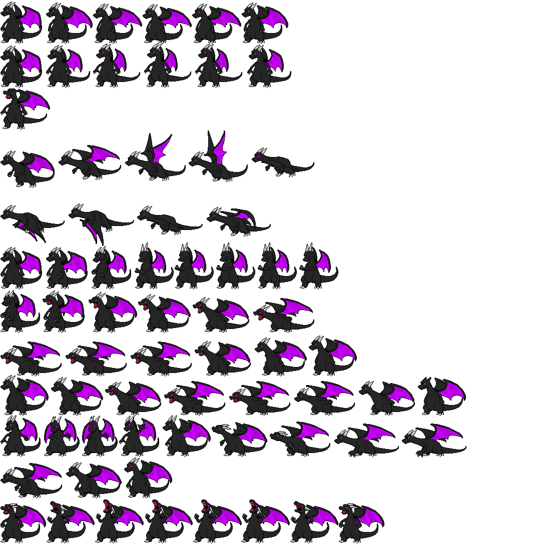 Ender Charizard Sprites By Djnormality On Deviantart