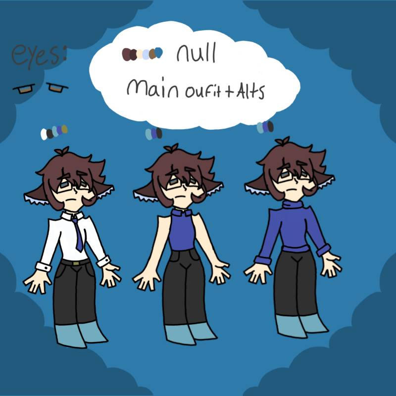 Null character ref by dreemurr0reality on DeviantArt Null character ref by dreemurr0reality on DeviantArt