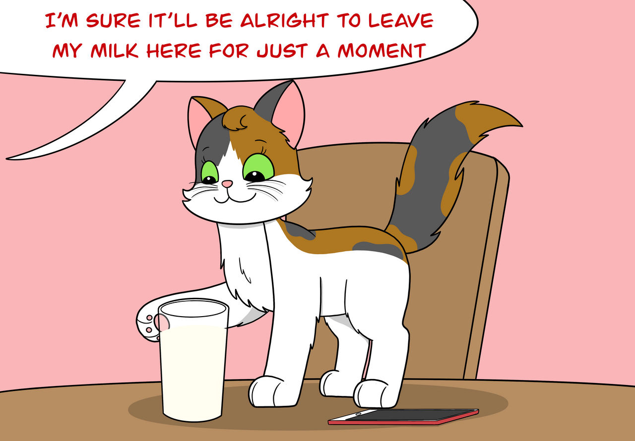 Two Seconds Before Disaster Unattended Milk By Katesplace2009 On